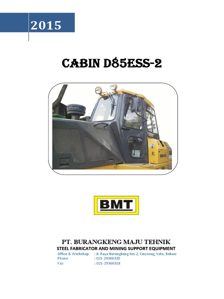Part Book Cabin D85 Burangkeng | PDF | Automotive Industry | Vehicle Technology