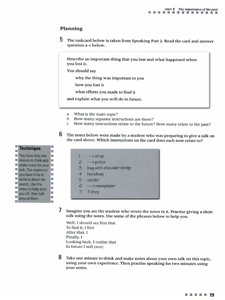Imrpove-YI-L.S-skills Listening and Speaking Part2 | PDF