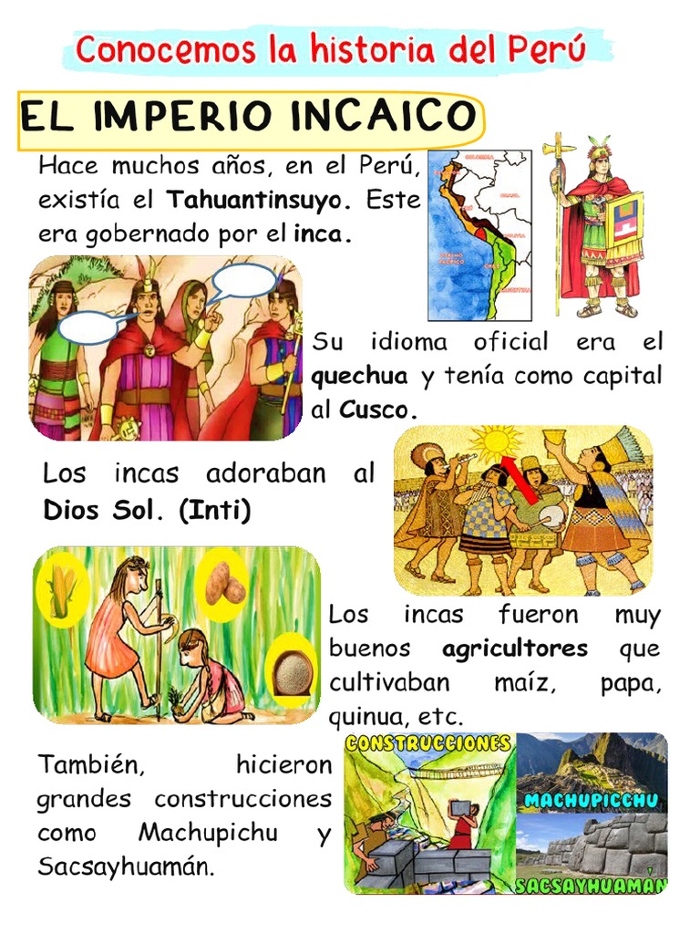 Ficha Conocemos La Historia Del Perú | PDF