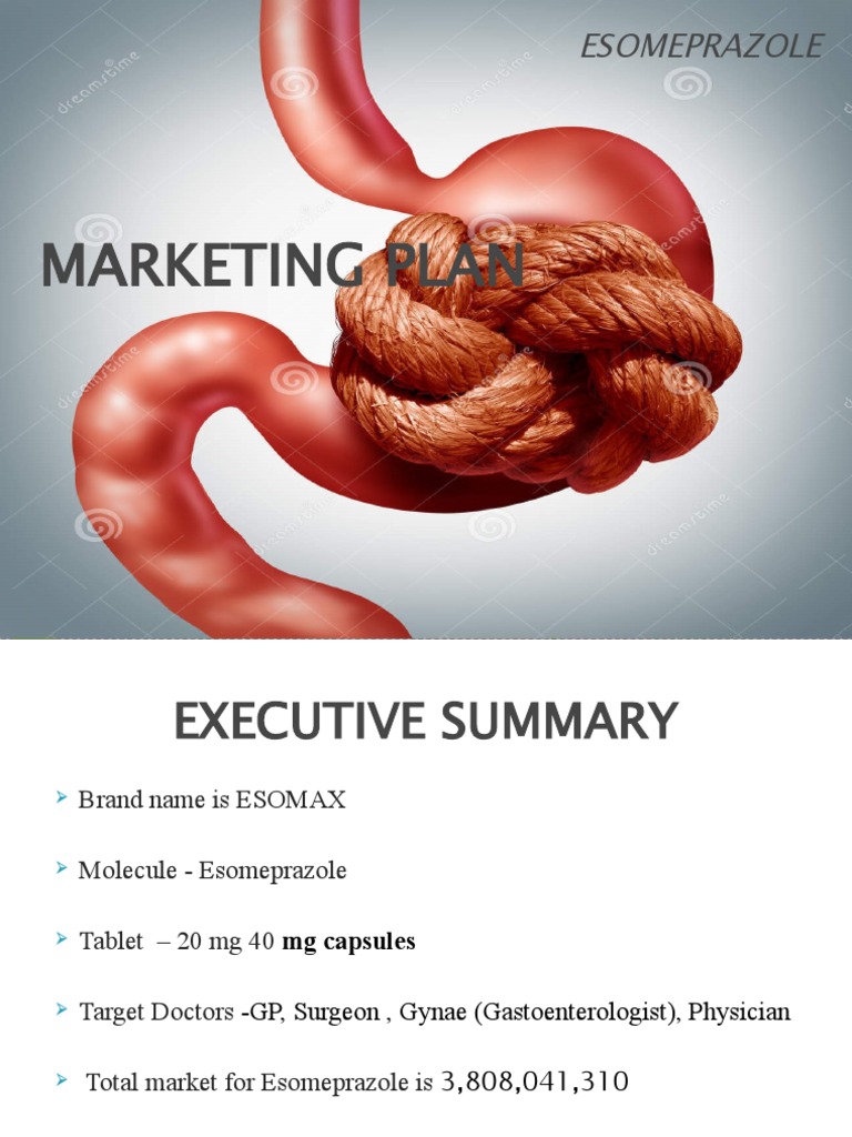 Marketing Plan Esomax | PDF | Drugs | Medicine