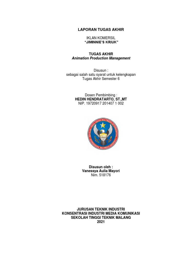 Contoh Laporan Praktikum Tugas Utama | PDF | Bisnis