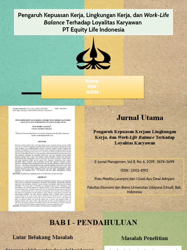 Contoh PPt Skripsi - 3 | PDF