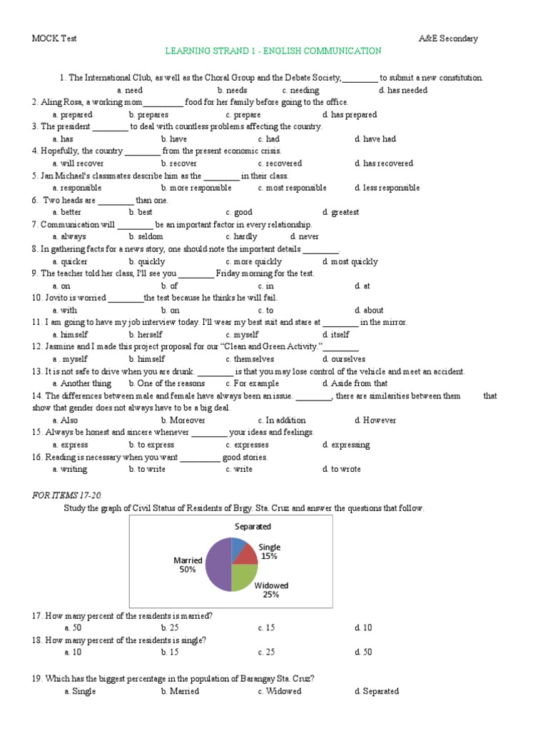 LEARNING STRAND 1 English | PDF | Salary | Body Image
