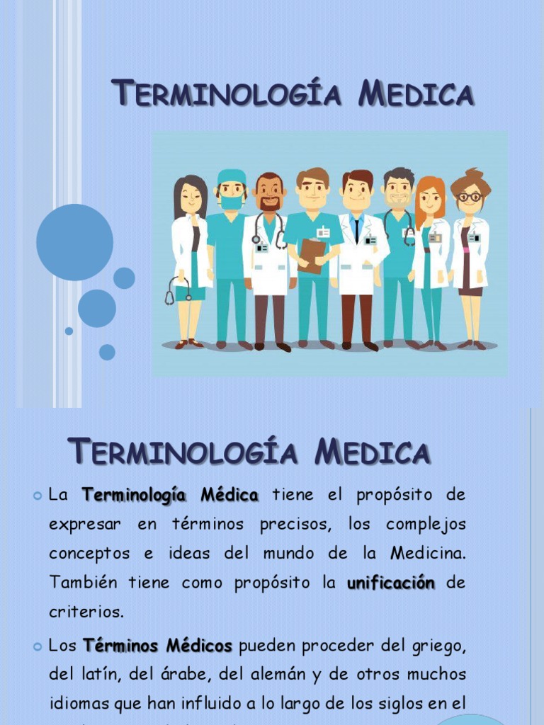 Terminología Médica: Prefijos y Sufijos | PDF | Lingüística