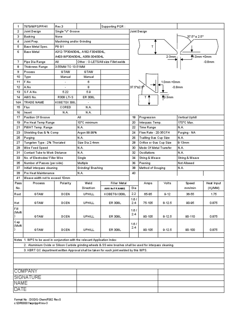 PP41 Rev.3 | PDF | Construction | Welding