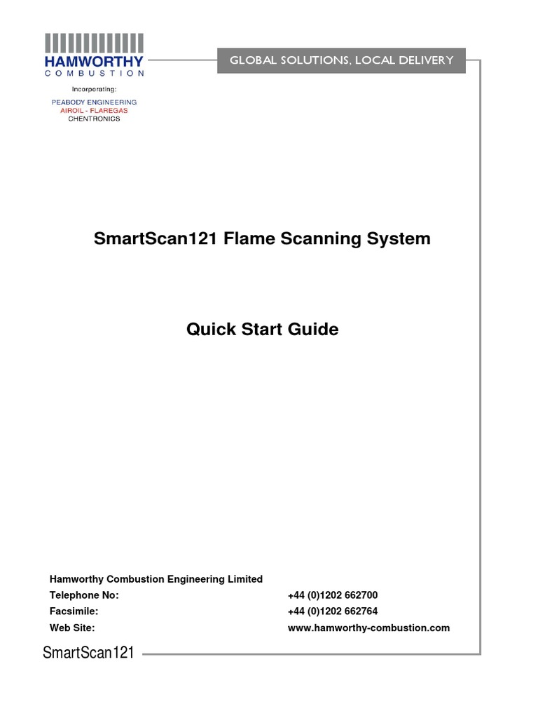 SmartScan121 Quick Start v1.0c | PDF