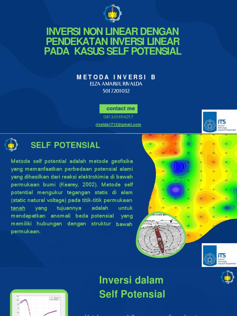 Elza Amarul Rivalda - 5017201032 - Inversi Non Linier Dengan Pendekatan ...
