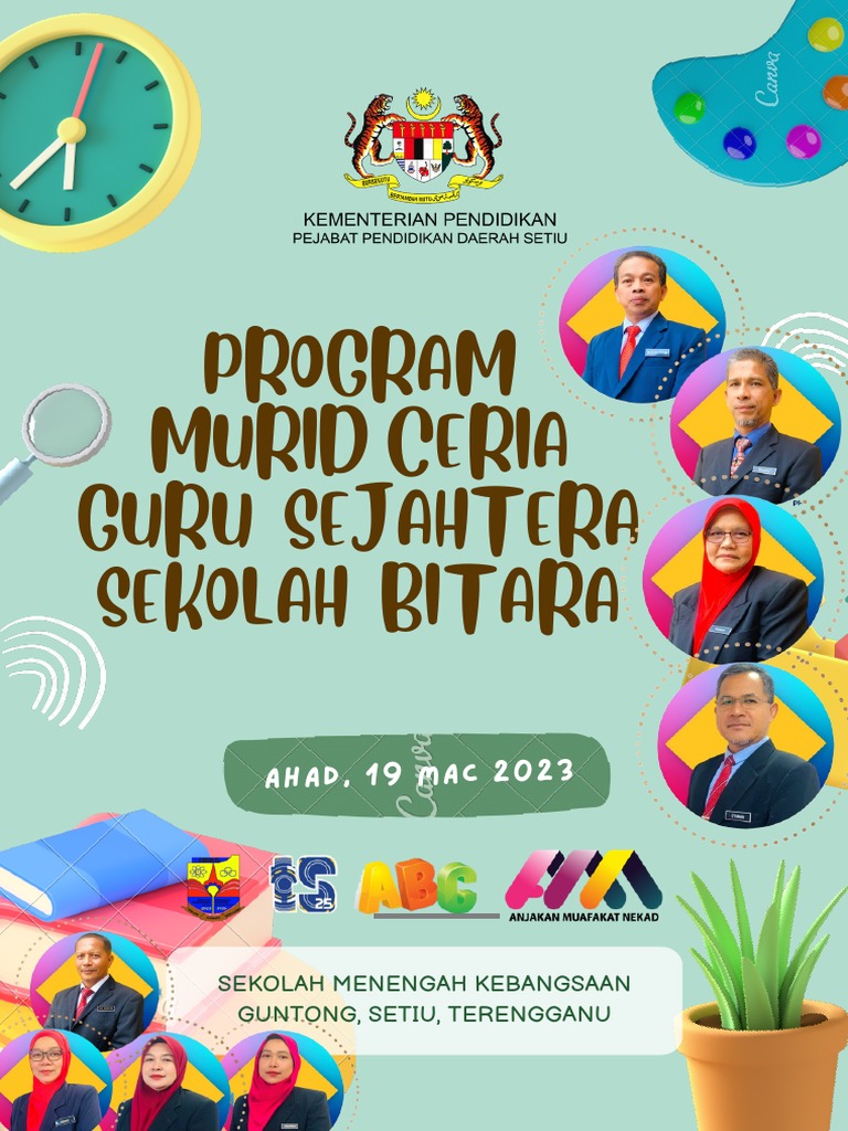Program Murid Ceria Guru Sejahtera Sekolah Bitara | PDF