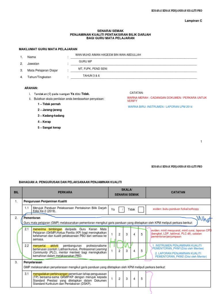 Lampiran C GMP Ada CTH Eviden | PDF