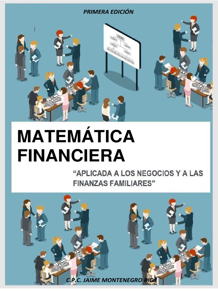 Libro de Matemática Financiera | PDF | Interés | Tasas de interés