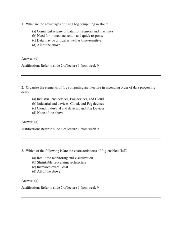 Week 9 Assignment Solution | Download Free PDF | Computer Networking | Systems Engineering