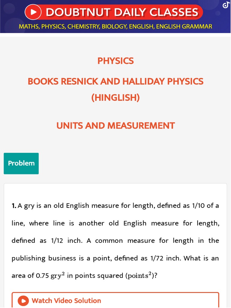 3774 Books Doubtnut Question Bank | PDF | Significant Figures | Horizon