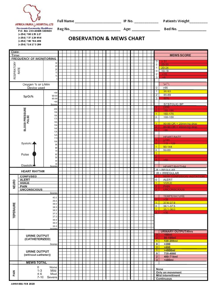 Observation Chart | PDF