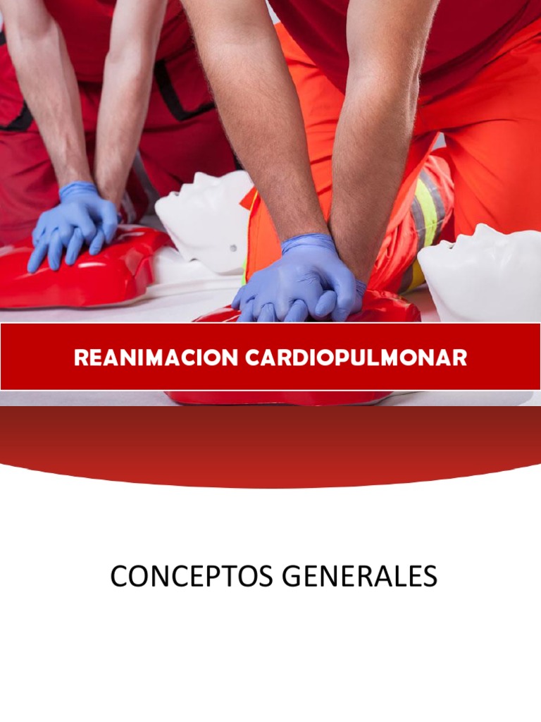 Conceptos Basicos RCP | PDF | Reanimación cardiopulmonar | Infarto de ...