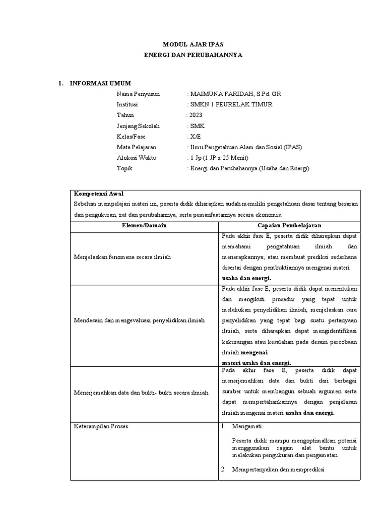 Modul Peer Teaching | PDF