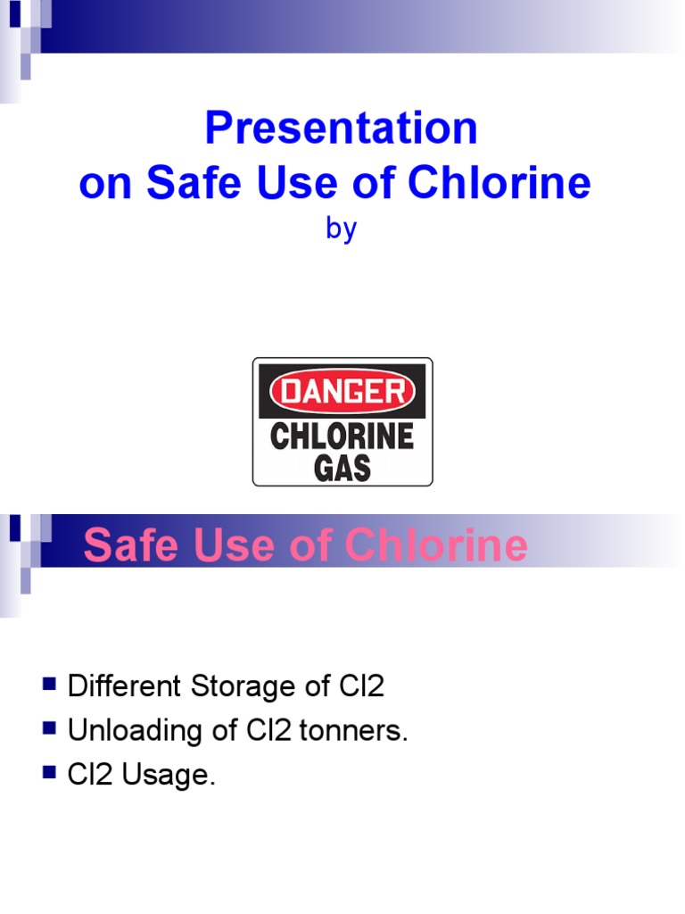Safe Chlorine Handling Procedures | PDF | Valve | Leak