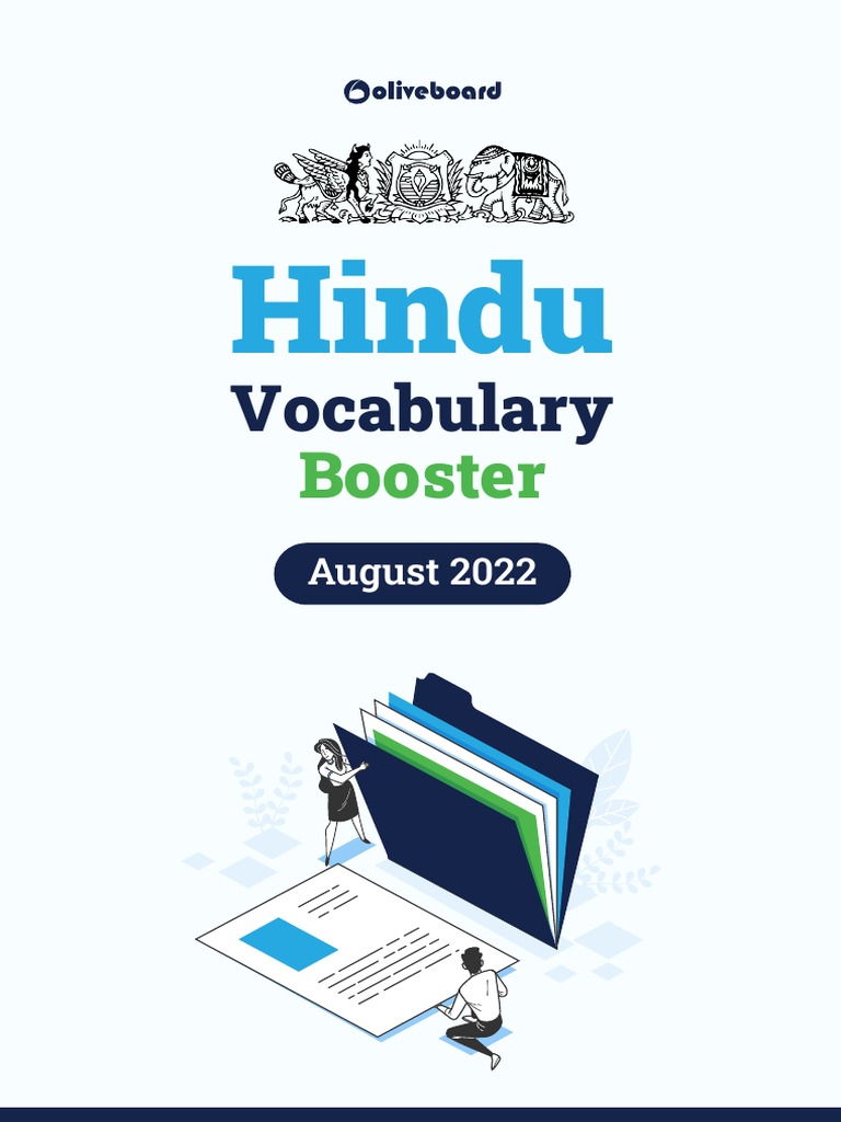 Hindu Vocabulary August 2022 | PDF