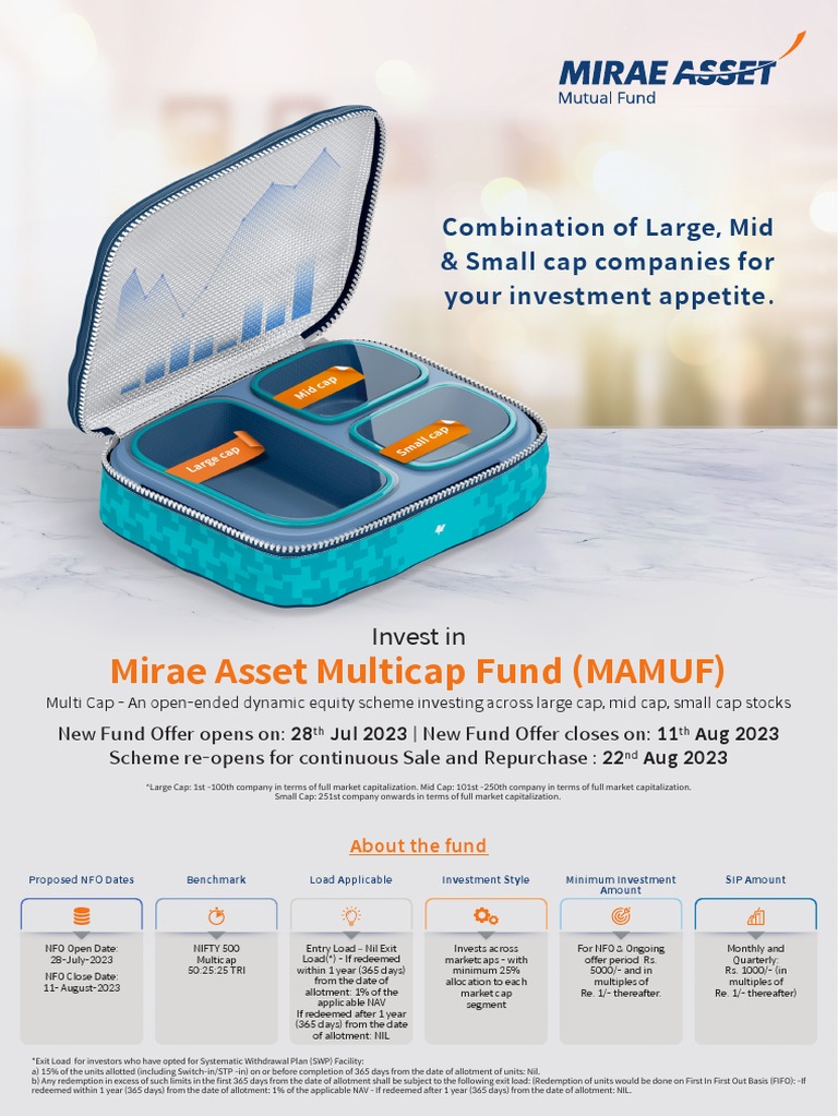 Multicap Fund - Four Pager | PDF | Stock Market Index | Investing