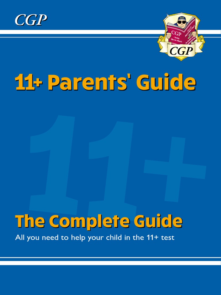CGP 11plus Parents Guide | PDF | Reading Comprehension | Cognitive Science