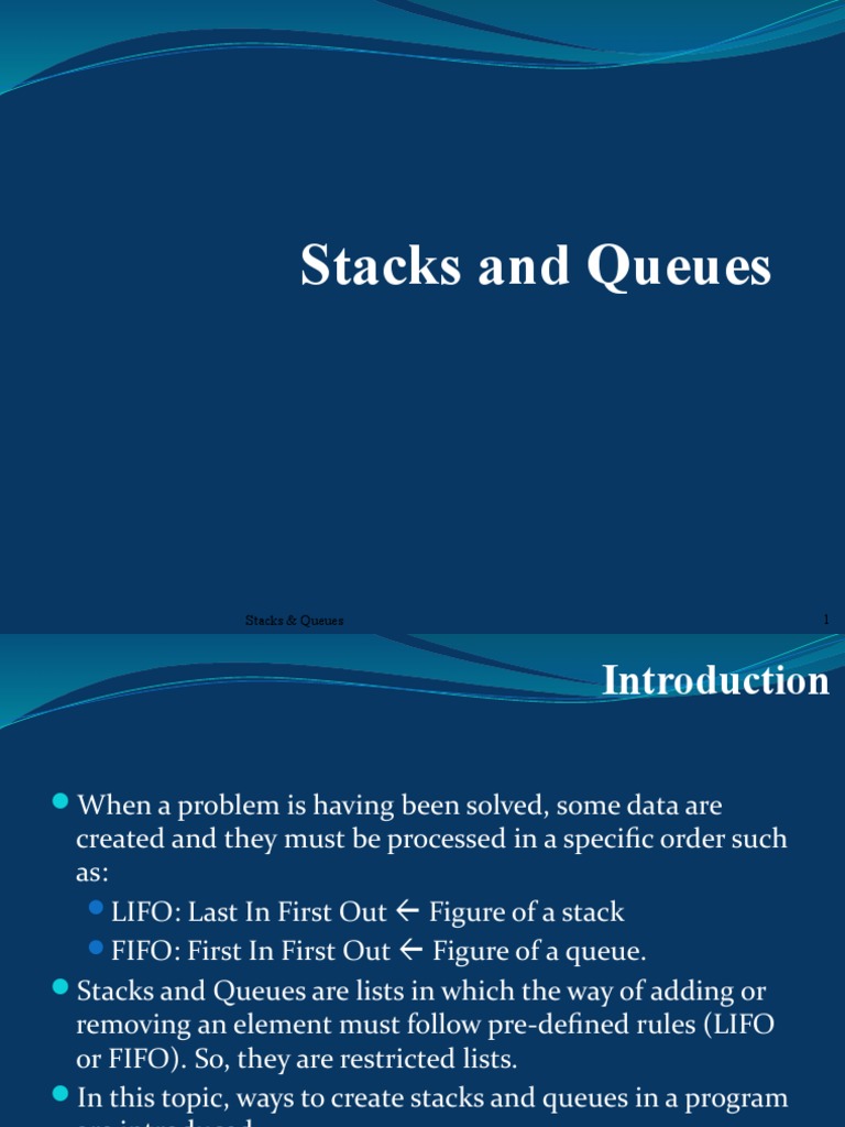 03 Stacks Queues 6 Labs | Download Free PDF | Queue (Abstract Data Type) | Scheduling (Computing)