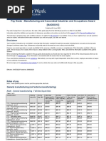 OCSEA Pay Table - FY25 | PDF