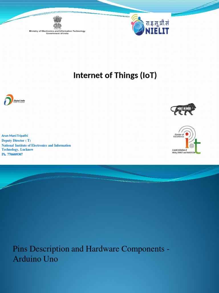 Internet of Things (Iot) | PDF | Arduino | Microcontroller