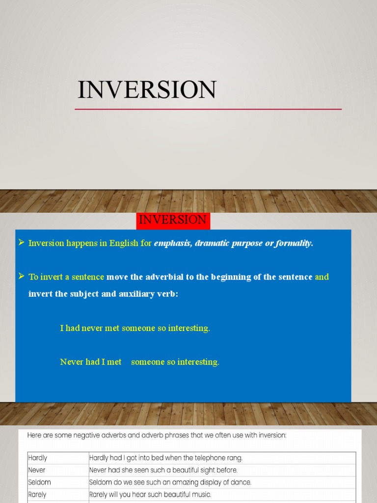 Inversion | PDF