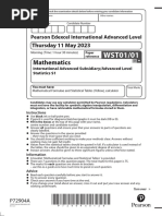 2410 WMA13_01 IAL Pure Mathematics P3 October 2024 (pdf) | PDF ...
