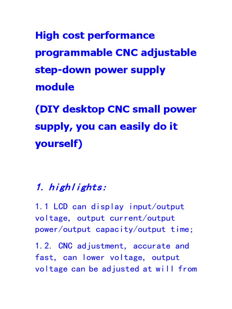 2020092903481550v12a WZ5012L | PDF | Parameter (Computer Programming) | Power Supply