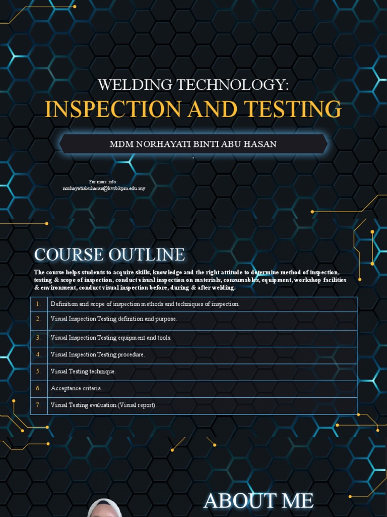 Welding Inspection for Students | PDF | Nondestructive Testing | Welding