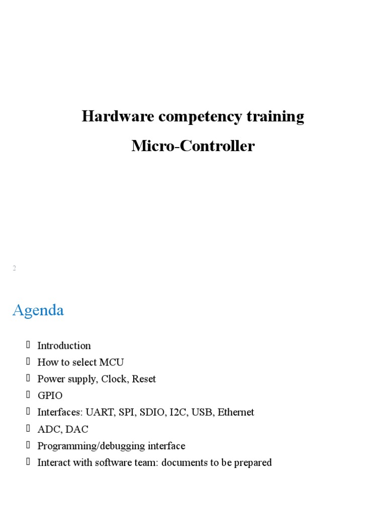 MicroController Training | PDF | Microcontroller | Analog To Digital ... MicroController Training | PDF | Microcontroller | Analog To Digital ...