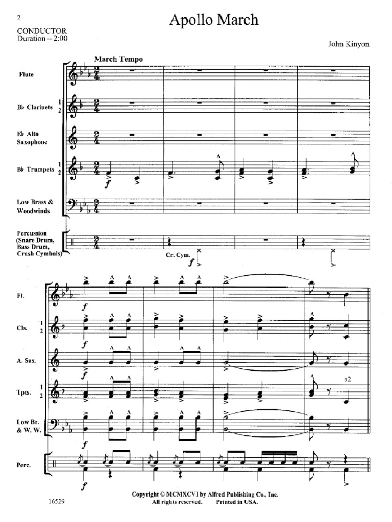 Apollo March | PDF