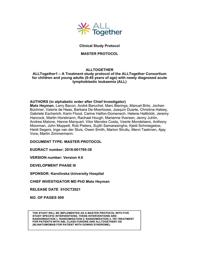 ALLTogether1 Master Protocol v4.0 01OCT - CLEAN - SIGNED | PDF