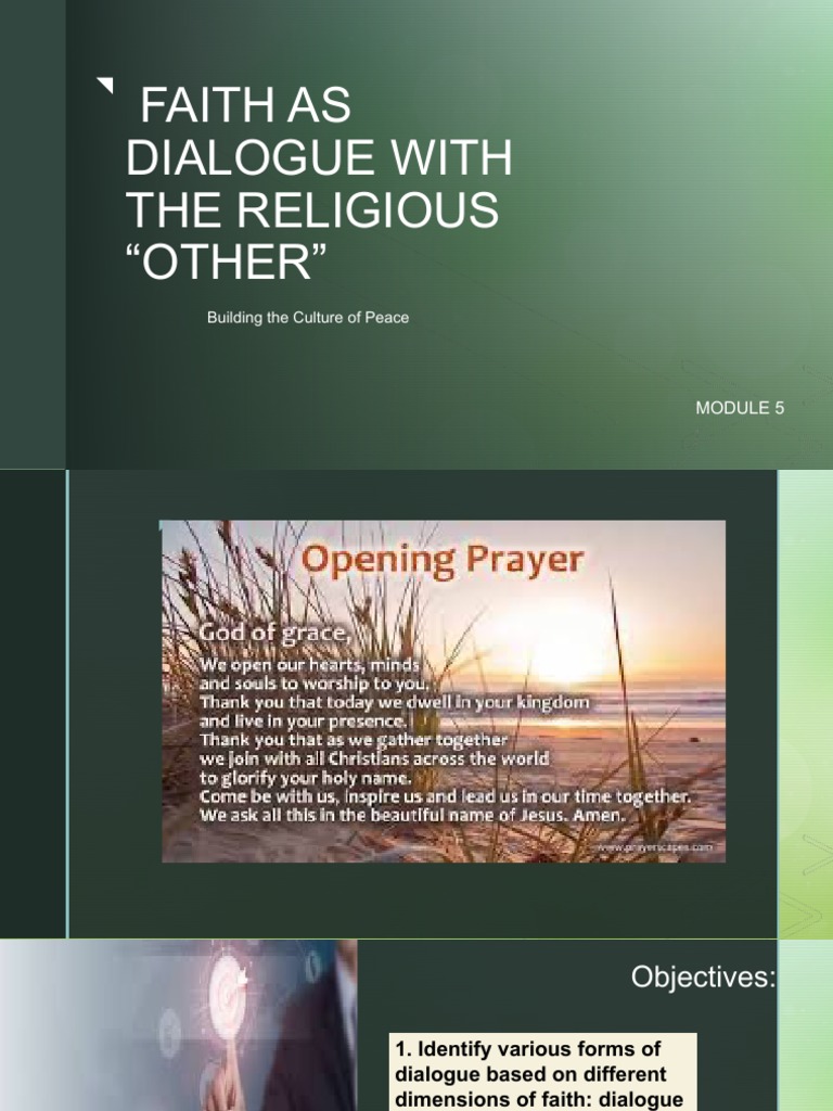 Module 5 C33 | PDF | Interfaith Dialogue | God