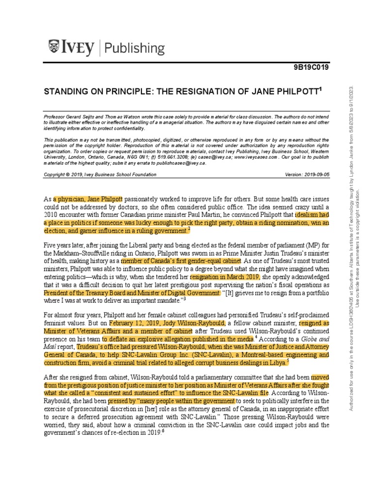 Standing On Principle | PDF | Government