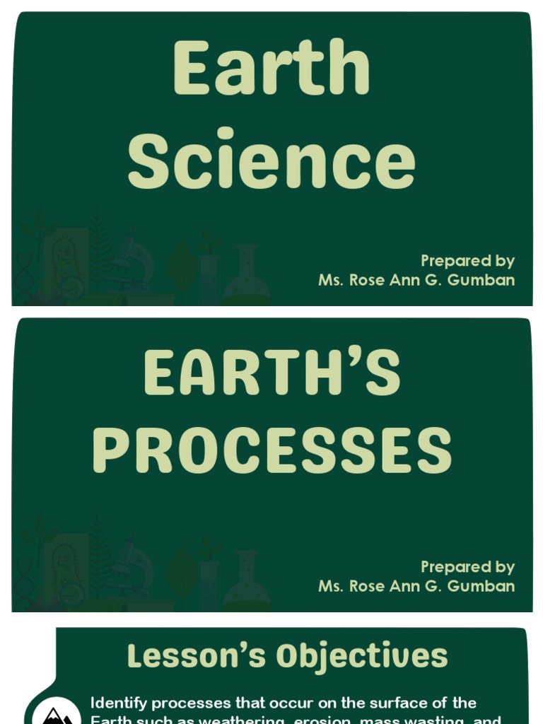 Earth Science 2Q WEEK - 2 | PDF | Weathering | Landslide