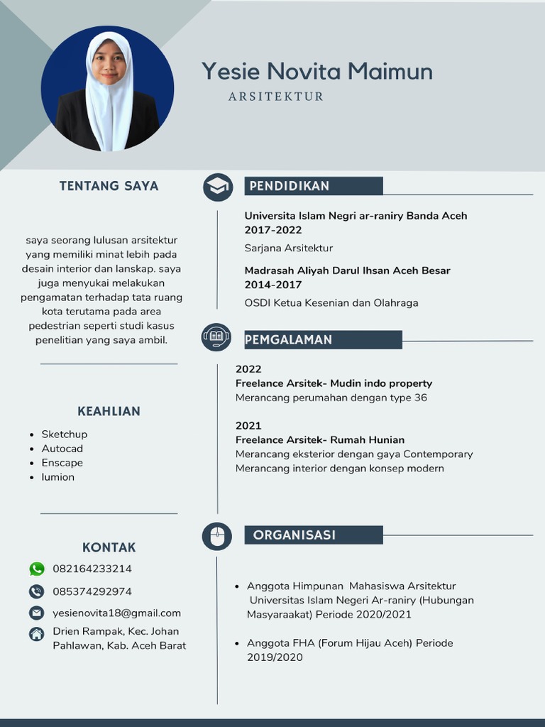 CV Yesie Novita | PDF