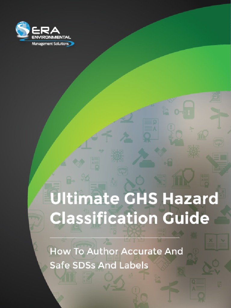 The Ultimate GHS Hazard Classification Guide - ERA Software Solutions ...