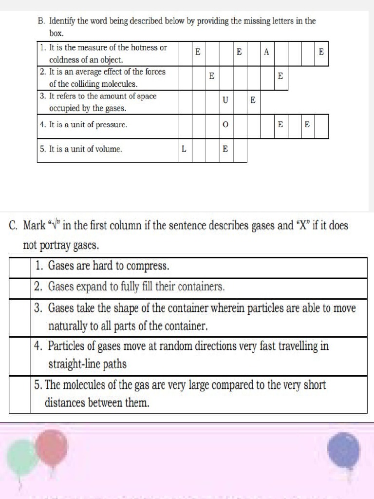 KMT Theory | PDF | Gases | Atmospheric Pressure