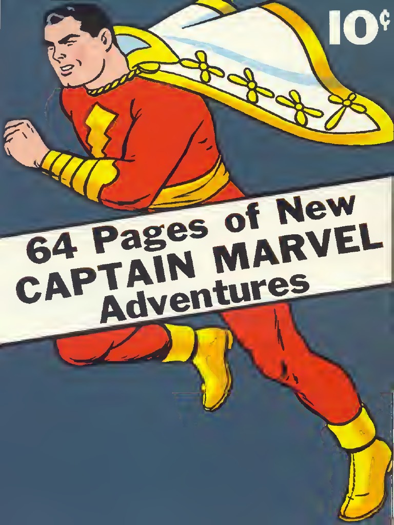 Captain Marvel Adventures 001 Reprint Pdf Captain Marvel Dc Comics
