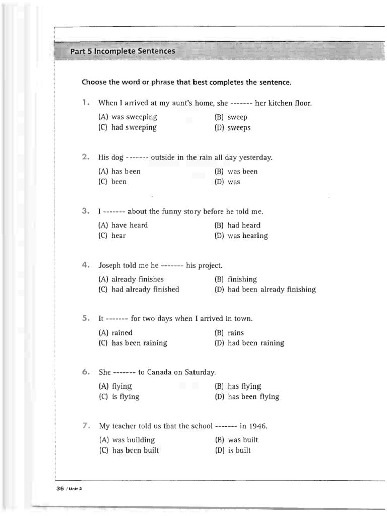 Reading - Test 2 | PDF