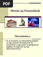 Metodolohiya | PDF