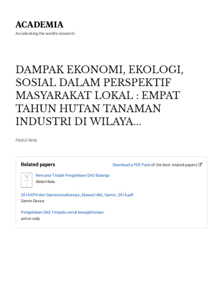 DAMPAK_EKONOMI__EKOLOGI__SOSIAL_HUTAN_TANAMAN_INDUSTRI_GORONTALO-with ...