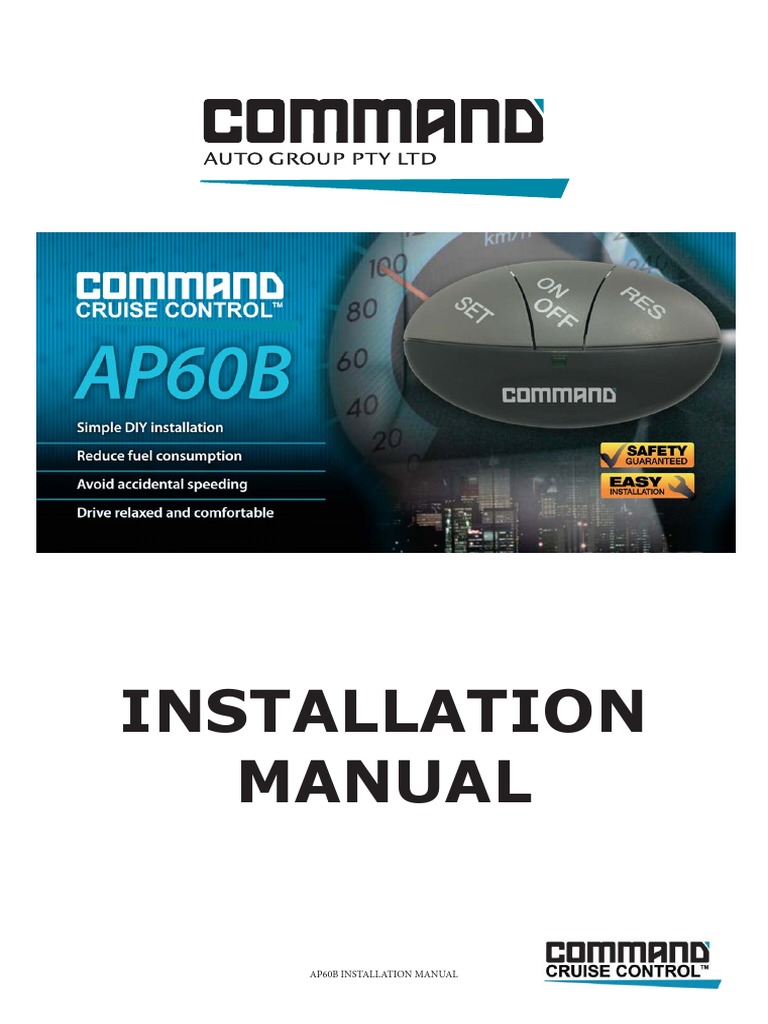 AP60B Instructions1 | PDF | Axle | Switch