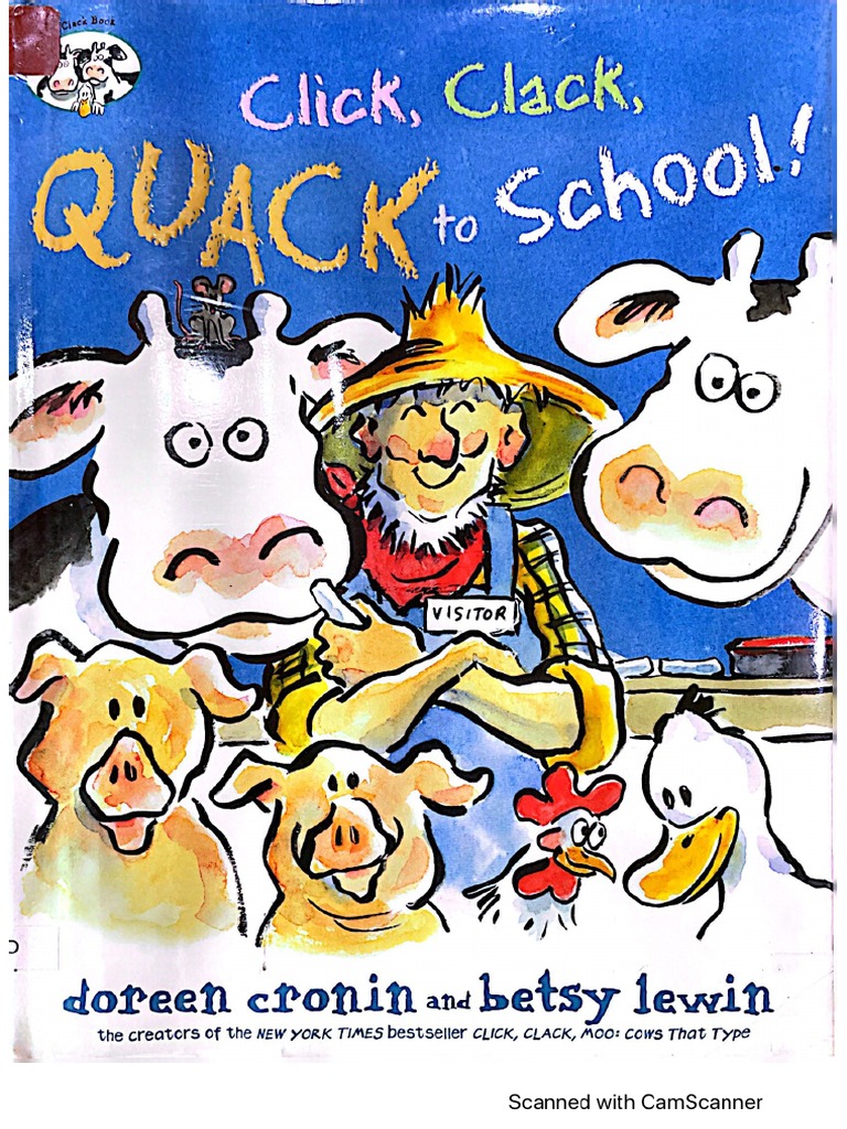Click Clack QUACK To School! PDF | PDF