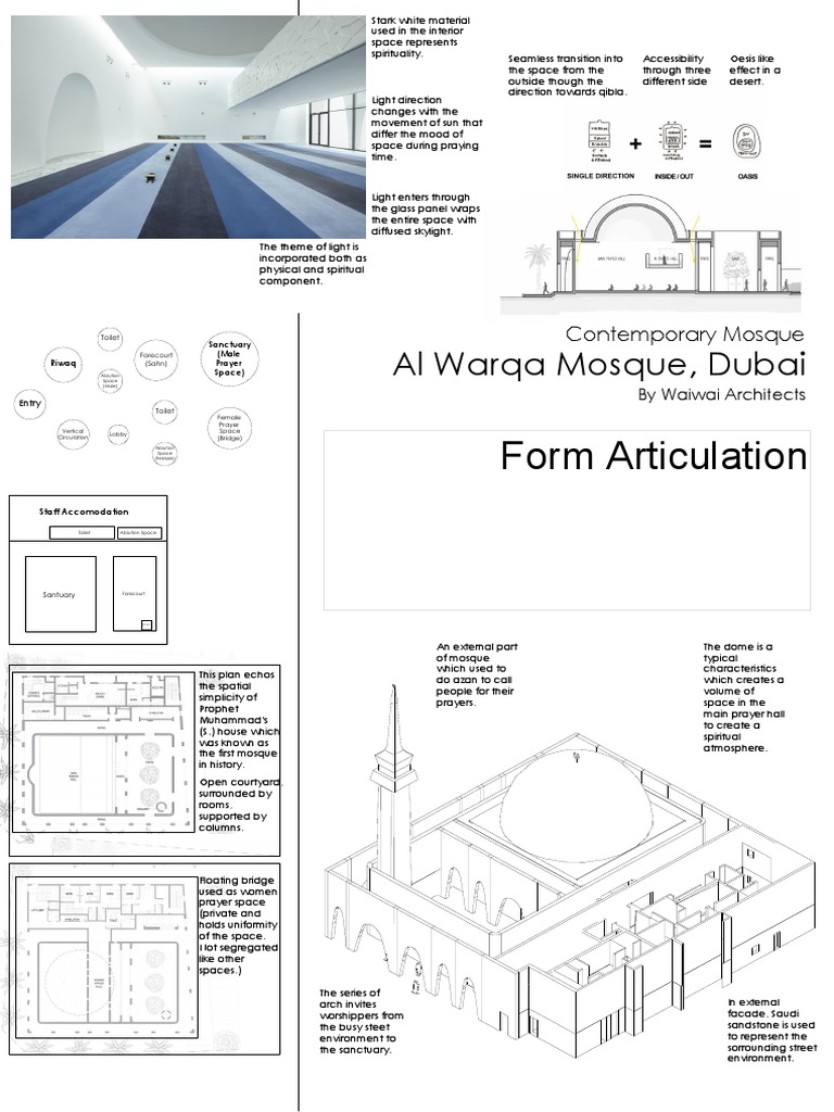 Contemporary Mosque | PDF | Mosque | Architectural Design