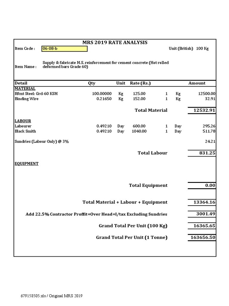 Steel Reinforcement G-60 Deformed | PDF | Concrete | Structural Engineering