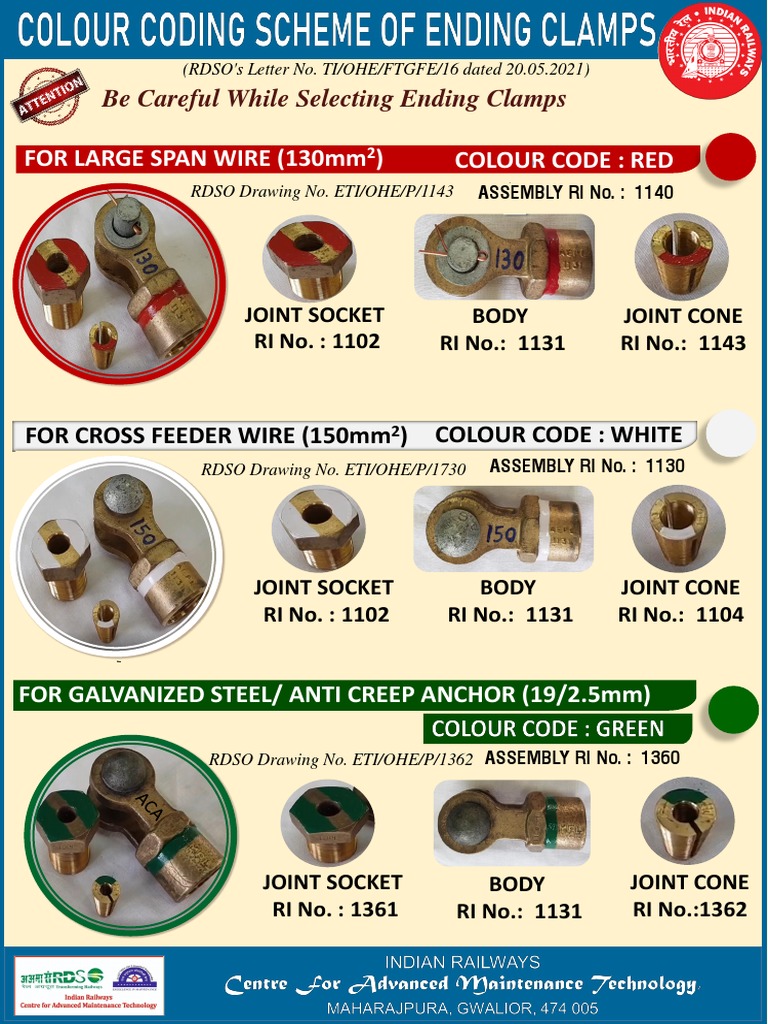 OHE Material List for Large Span Wire | PDF | Home & Garden ...