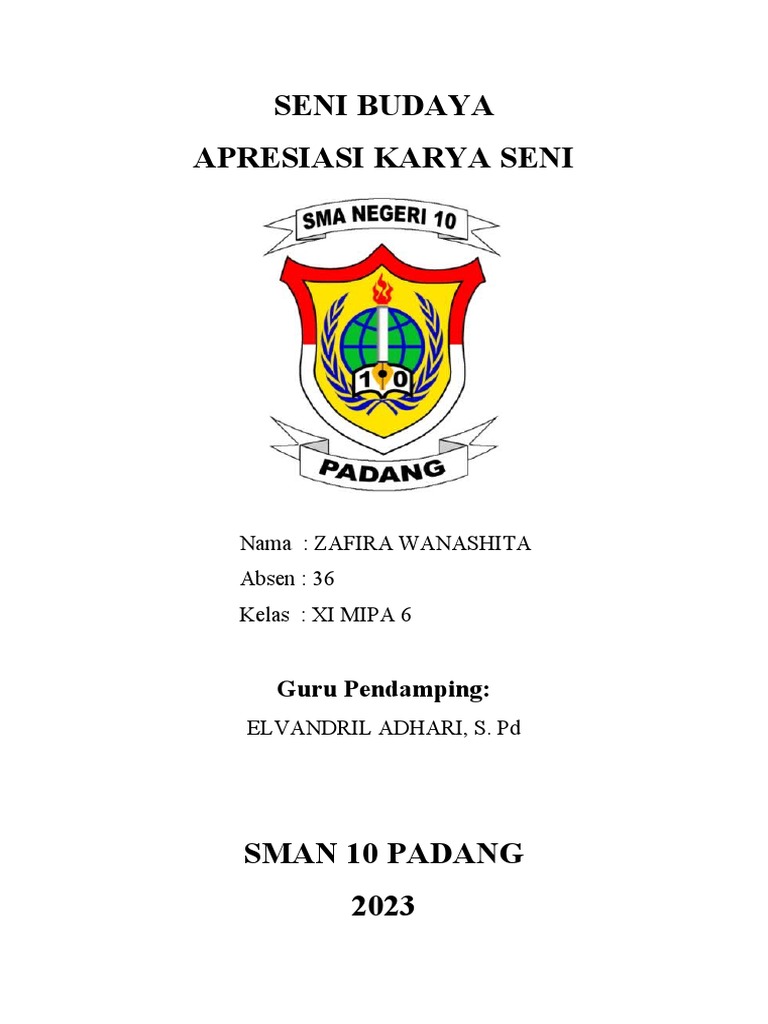 Apresiasi Senbud 1 | PDF | Seni