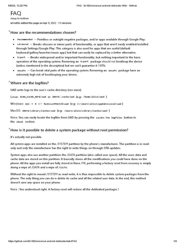 How To Remove Bloatware From The Samsung Galaxy S22 05 FAQ 0x192 - Universal-Android-Debloater ...